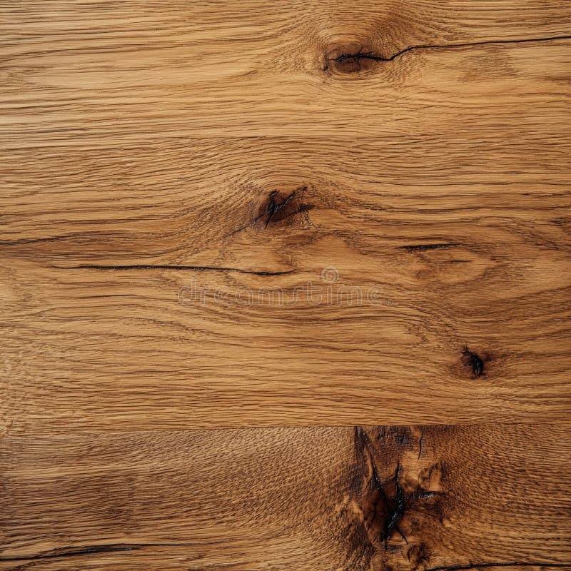 Rustic Oak Wood Texture with Natural Grain Patterns and Knots Stock ...