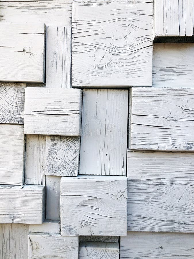 Rustic Old Shabby White Wood Board Wall Background Stock Photo - Image ...