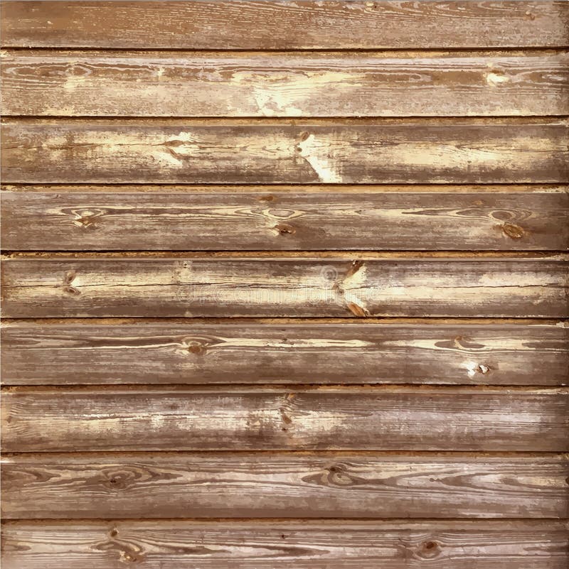 Rustic Old Timber Wood Wall Background Stock Vector - Illustration of ...