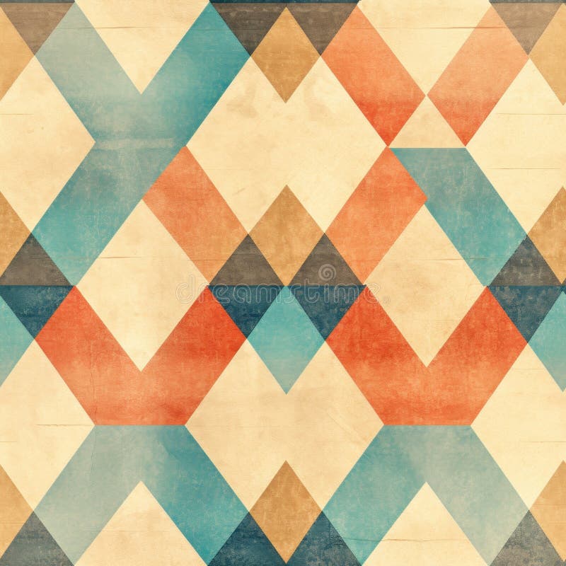 Rustic Old Vintage Paper Pattern Design Tile AI Generated Stock ...