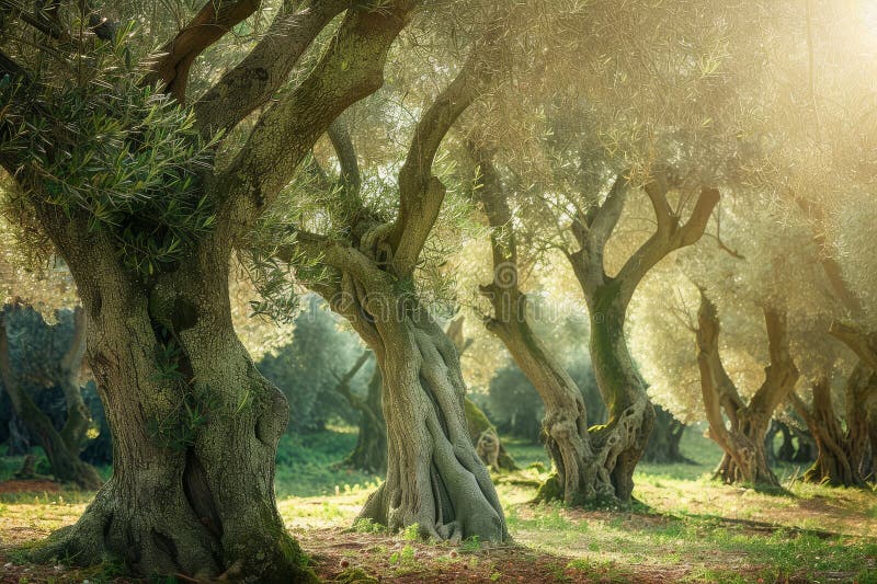 Olive Tree Grove Stock Illustrations – 1,321 Olive Tree Grove Stock ...