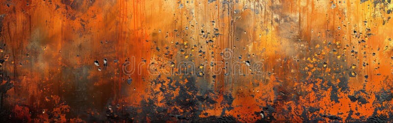 Rustic Orange Abstract Texture Background with Dirty Elements Stock ...