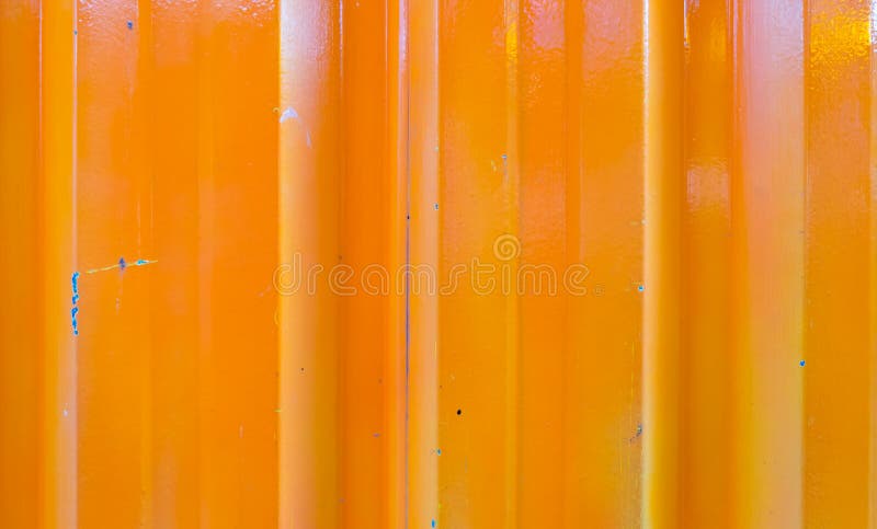 Rustic Orange Metal Wall Plate. Stock Photo - Image of rusty, scrap ...