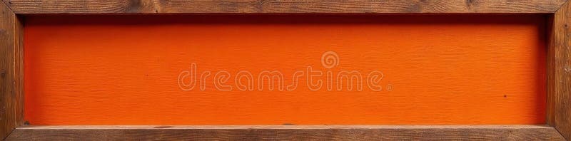 Rustic Orange Wood Frame, Grain Texture Visible, Rustic, Clip Art Stock ...