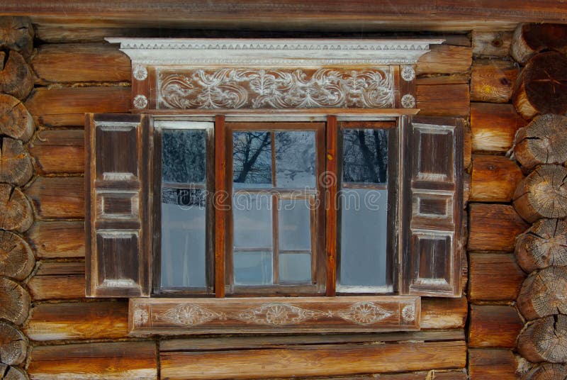 Rustic ornate window stock image. Image of architecture - 9460467