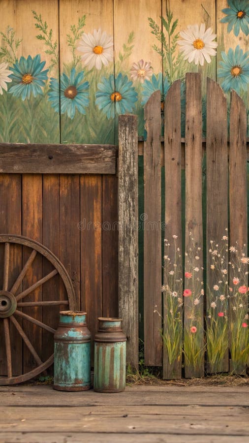 Rustic Painted Aesthetic Background for Warm and Artistic Designs Stock ...