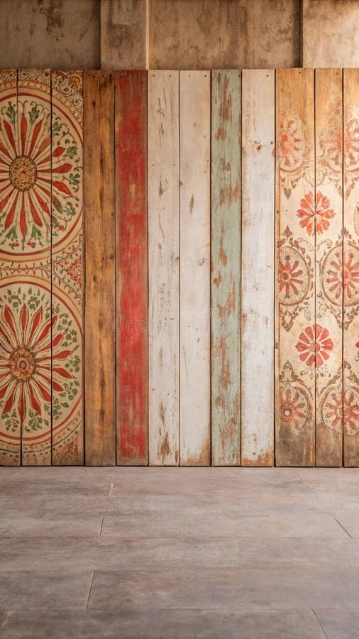 Rustic Painted Aesthetic Background for Warm and Artistic Designs Stock ...