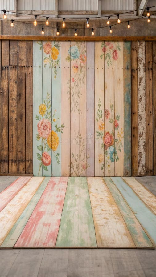 Rustic Painted Aesthetic Background for Warm and Artistic Designs Stock ...