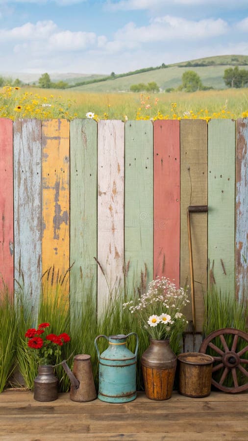 Rustic Painted Aesthetic Background for Warm and Artistic Designs Stock ...