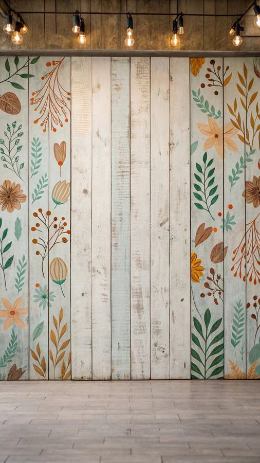 Rustic Painted Aesthetic Background for Warm and Artistic Designs Stock ...