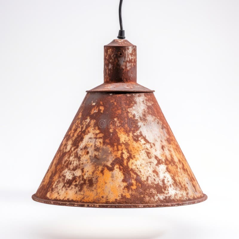 Rustic Pendant Lamp Shade with Raw Texture - Studio Lighting Inspired ...