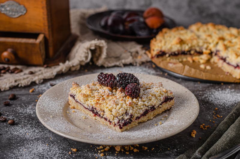 Rustic Pie with Forest Fruit Stock Image - Image of pastry, crust ...