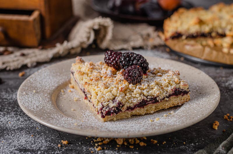 Rustic Pie with Forest Fruit Stock Image - Image of pastry, homemade ...