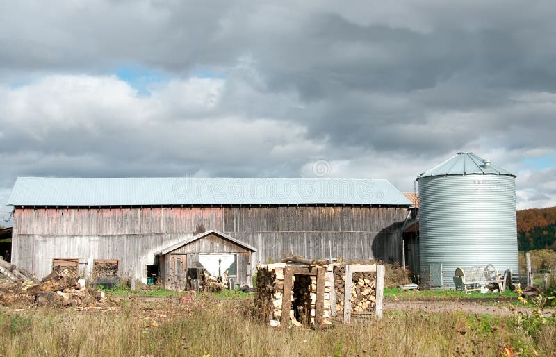 Rustic Pinkish Barn Closeup Stock Photo - Image of wooden, structure ...