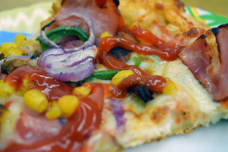 Rustic pizza stock photo. Image of industry, edible, gourmet - 87526640