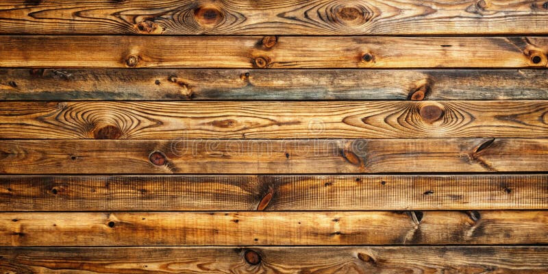 Rustic Plank Panel with Wood Texture Wall Background Stock Illustration ...