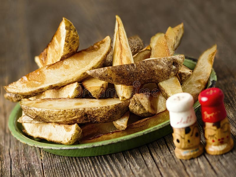 Rustic potato chips stock photo. Image of fries, fastfood - 98870070