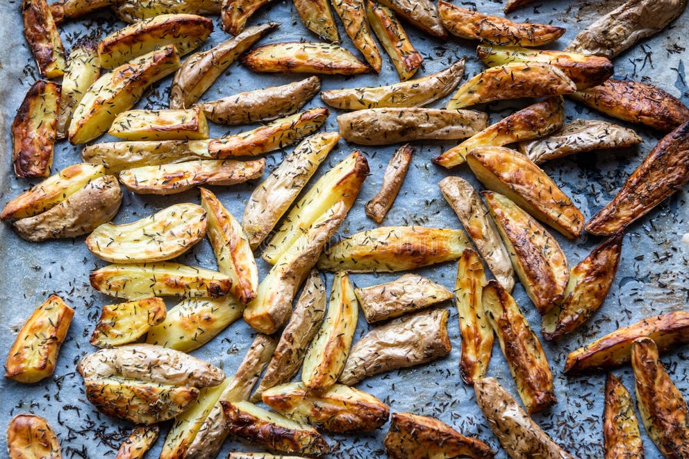 Rustic potatoes stock photo. Image of potatoes, lunch - 244051272