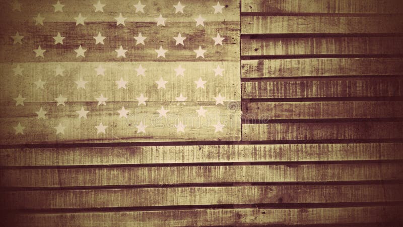 Rustic American Flag stock image. Image of flag, stars - 126908423