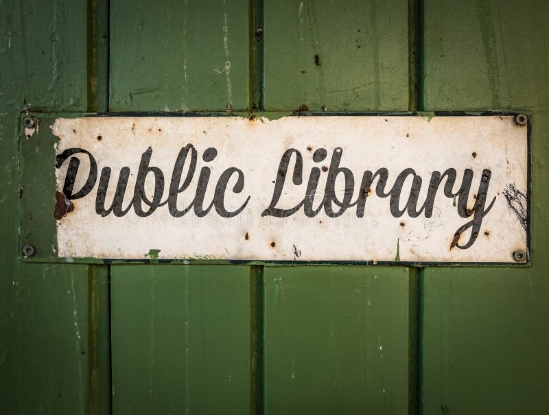 Library Sign stock photo. Image of books, brick, learn - 23196036