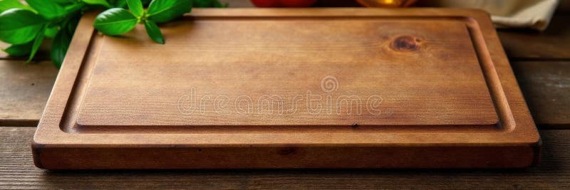 Rustic Rectangular Wooden Cutting Board, Grain Visible, Cutting Board ...