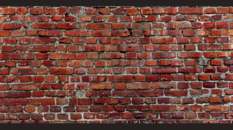 Rustic Red Brick Wall Texture Authentic Background for Architectural ...