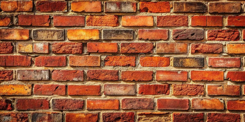 Rustic Red Brick Wall Texture a Grunge Vintage Background Perfect for ...