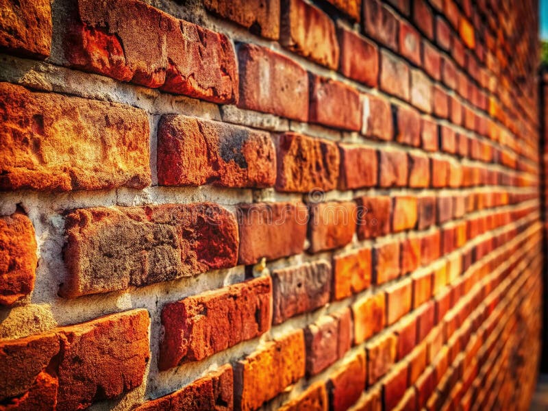 Rustic Red Brick Wall Texture a Timeless Background for Retro ...