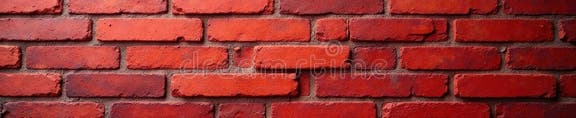 Rustic Red Brick Wall, Vignette Edges, Textured Surface, Masonry, Image ...