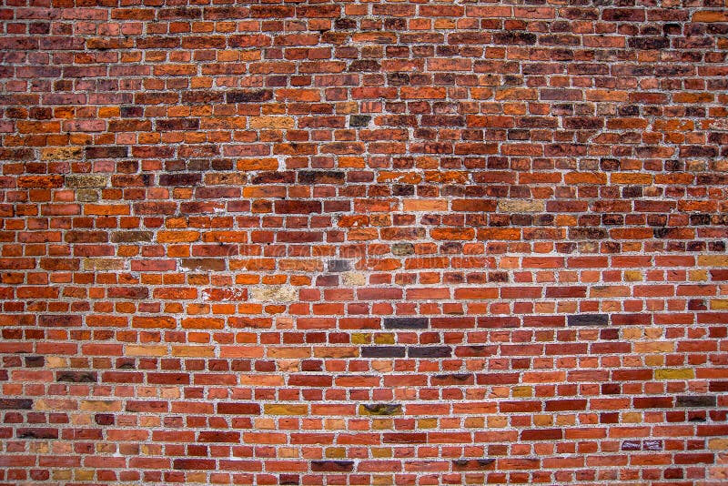 Rustic Red Bricks Street Wall Stock Photo - Image of wall, retro: 56324194