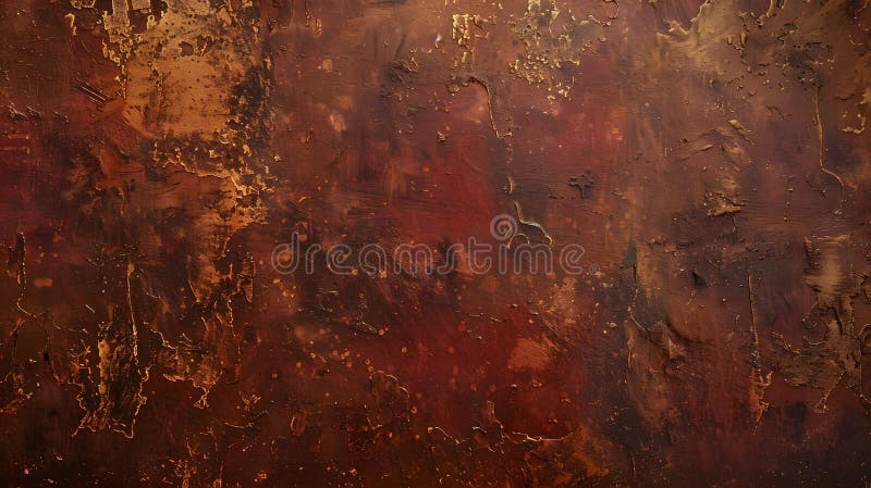 Rustic Red Brown Textured Wall Background Stock Illustration ...