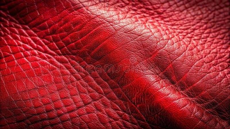 Rustic Red Cowhide Leather Texture a Vintage Background for Design ...