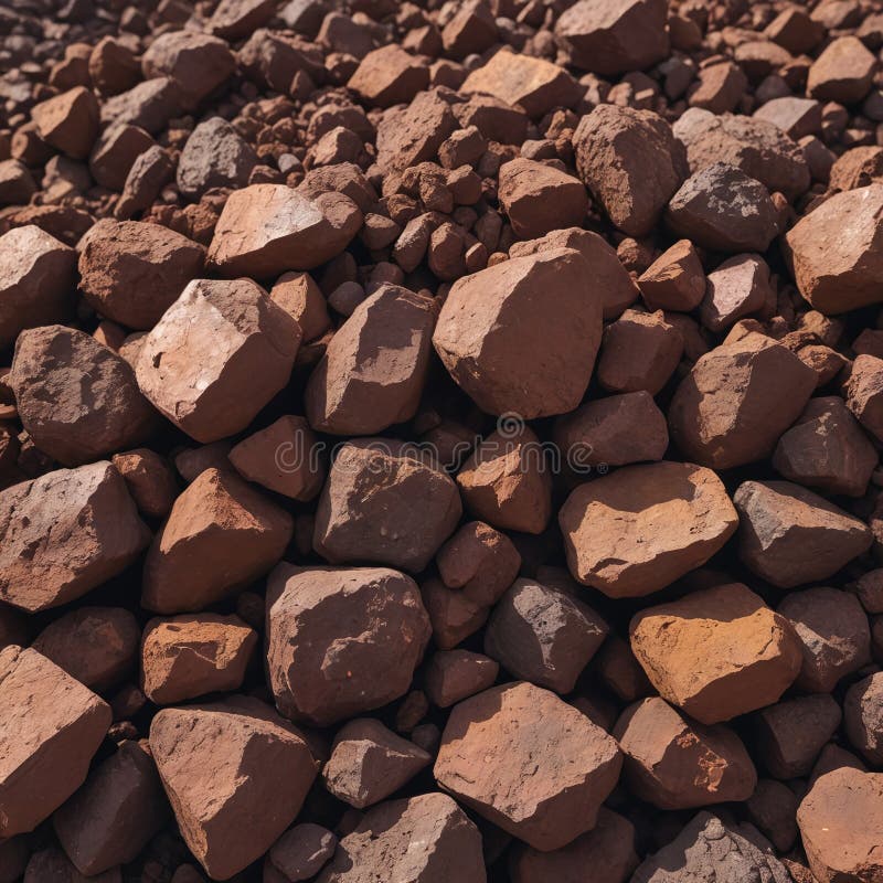 Rustic Red Iron Ore Texture Background Stock Illustration ...