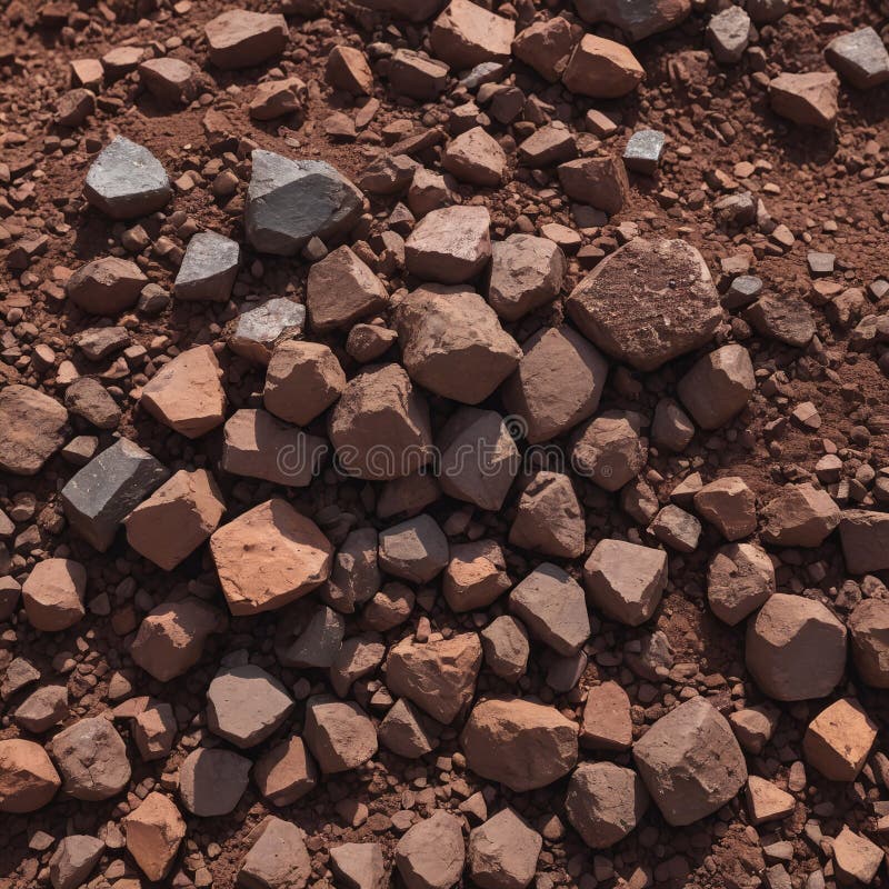 Rustic Red Iron Ore Texture Background Stock Illustration ...