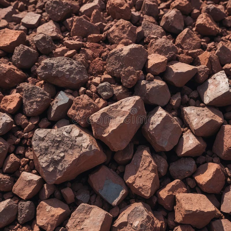 Rustic Red Iron Ore Texture Background Stock Illustration ...