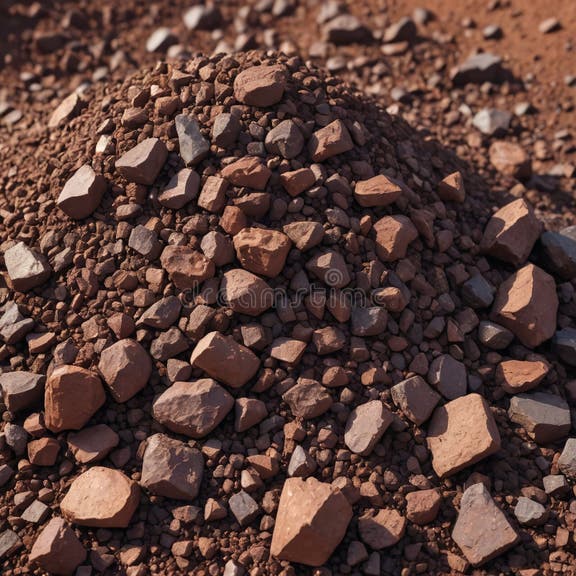 Rustic Red Iron Ore Texture Background Stock Illustration ...