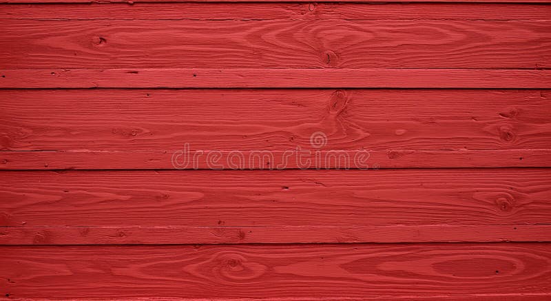 Rustic Red Painted Wood Background Showing Natural Timber Grain ...