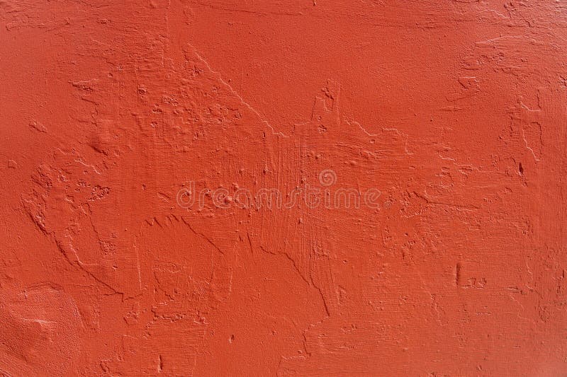 Rustic Red Textured Wall Background with Peeling Paint Stock Photo ...