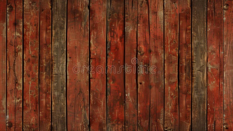 Rustic Red Wooden Plank Texture Stock Illustration - Illustration of ...