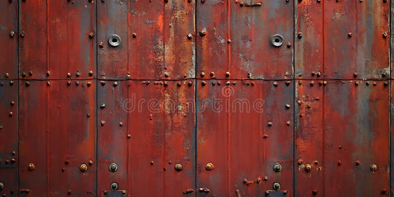 Rustic Red Wooden Texture: Background Image Stock Illustration ...