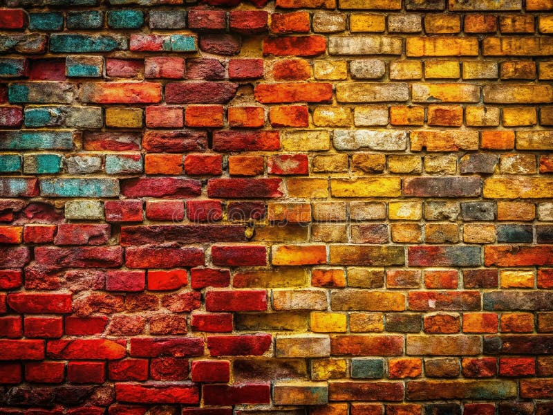 Rustic RedBrown Brick Wall Texture a Grunge Abstract Background for ...