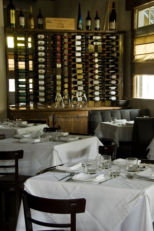 Rustic restaurant detail stock photo. Image of candles - 4977410