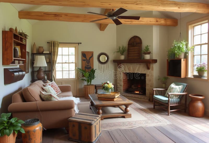 Rustic Retreat Rustic Design with a Cozy and Inviting Vibe Using Stock ...