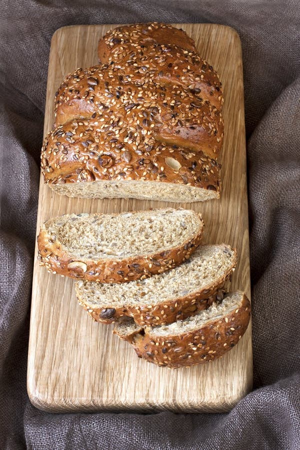 Rustic rye bread stock image. Image of baked, golden - 54041407