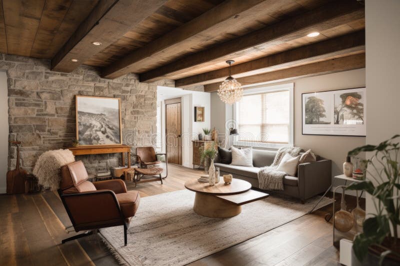 A Rustic Setting with Eclectic Mix of Modern and Traditional Elements ...
