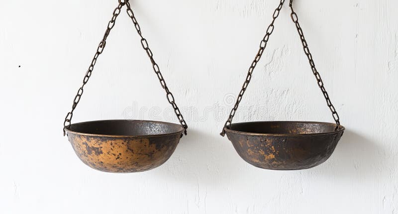 A Rustic Setting Provides the Backdrop for a Vintage Balance Scale ...