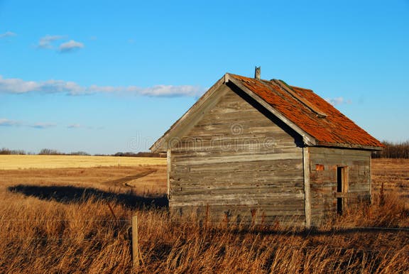 Rustic Shack stock image. Image of wooden, building, rust - 7667807