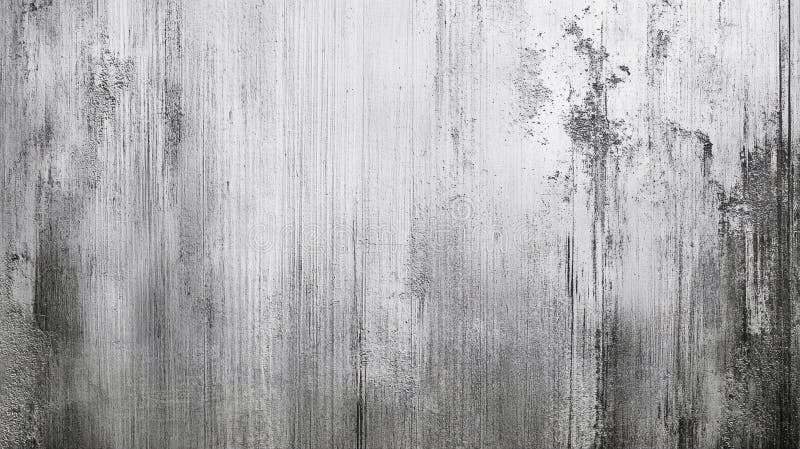 Rustic Silver Brushed Metal Background with Textured Grain and ...