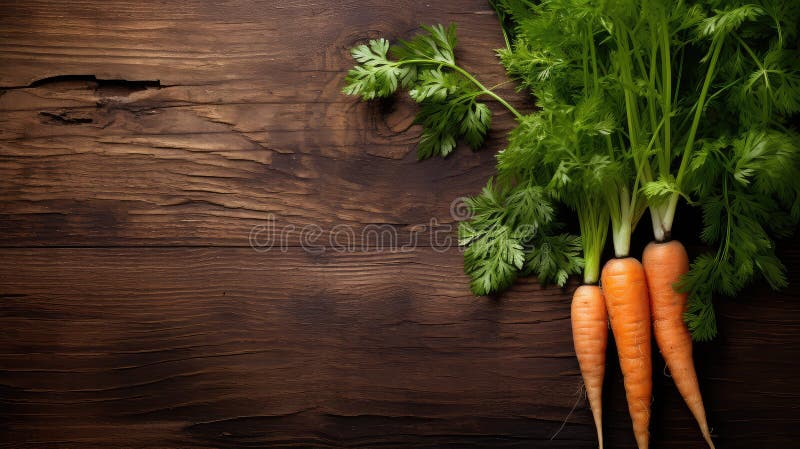 Rustic Small Carrot Background Stock Illustration - Illustration of ...