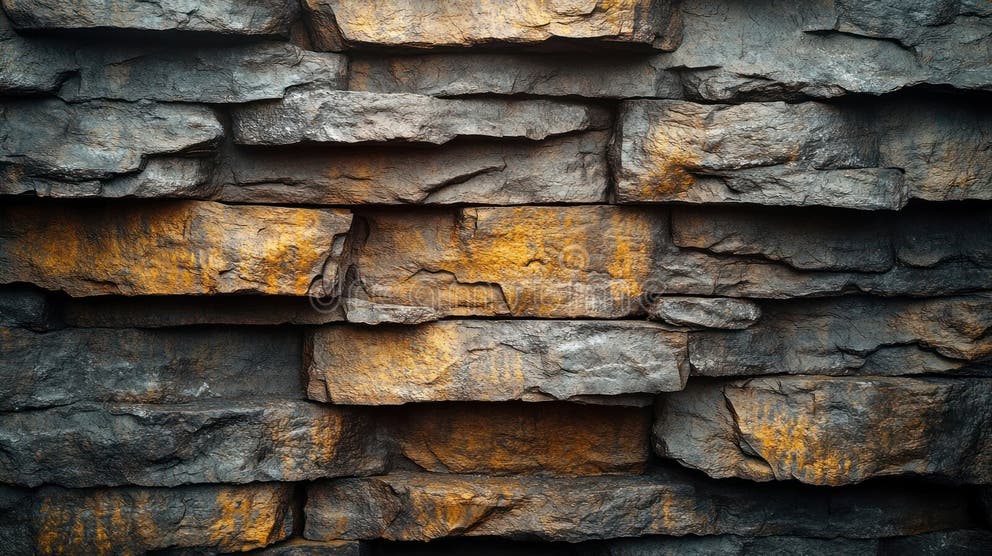 Rustic Stacked Sandstone Wall Texture Background for Design and ...